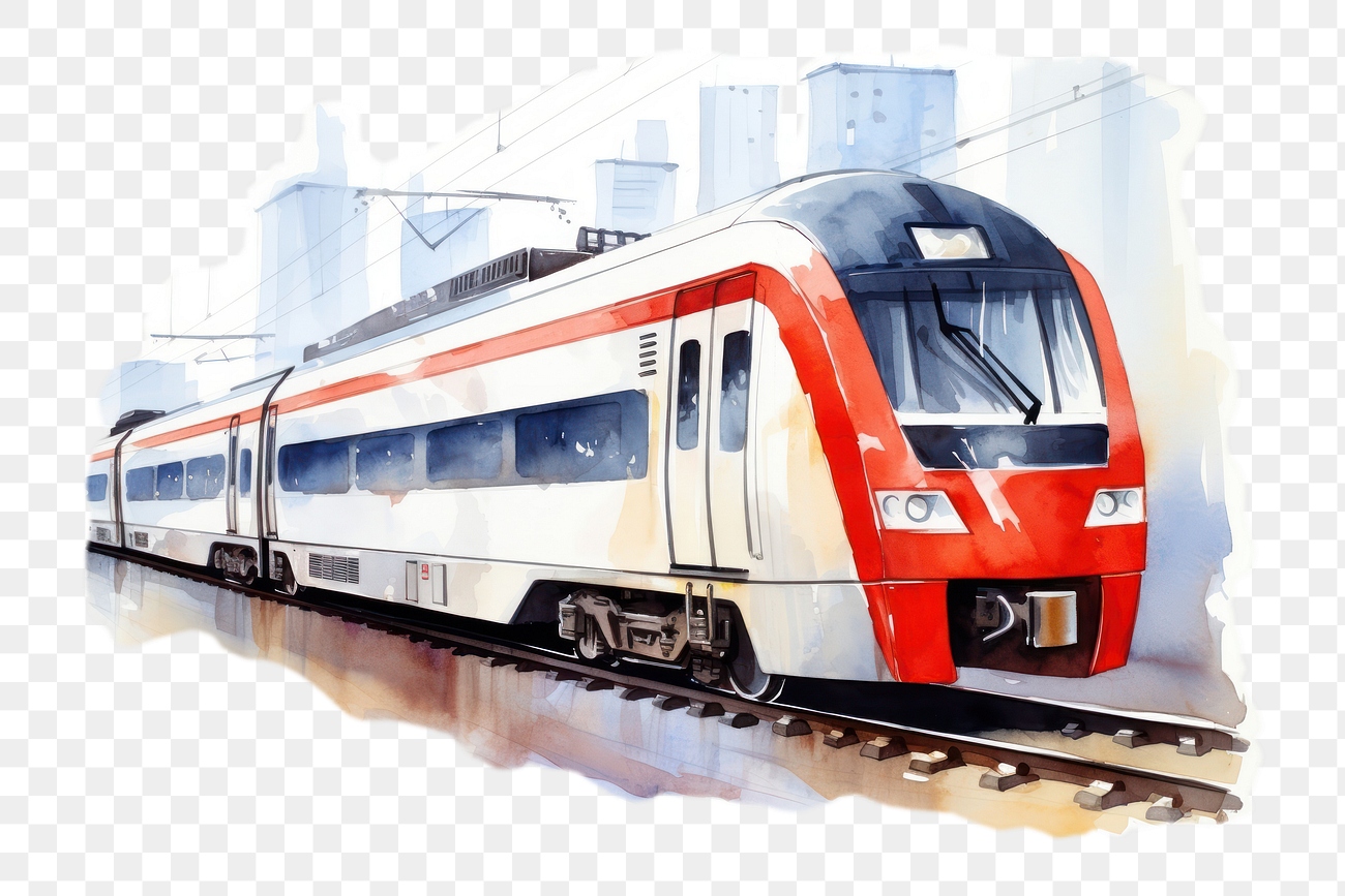 PNG Train locomotive vehicle railway. | Premium PNG - rawpixel