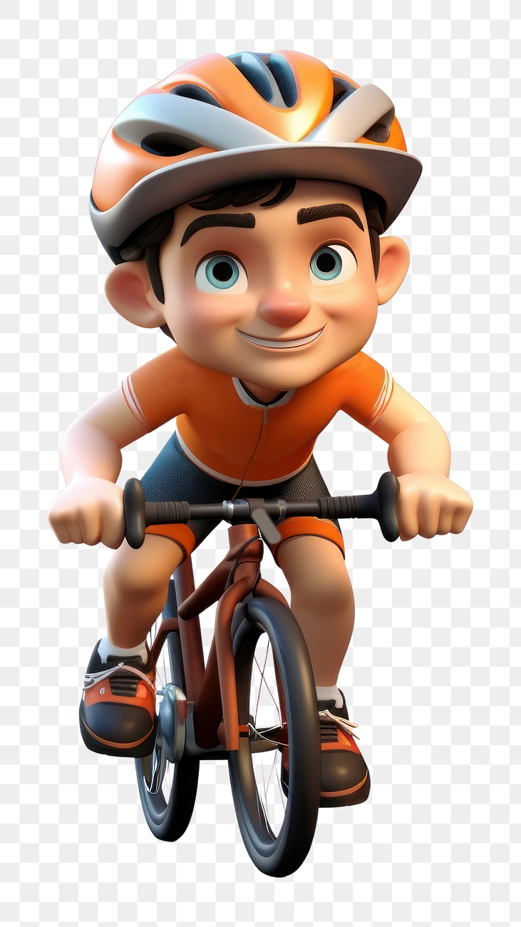 PNG Vehicle bicycle cycling cartoon. | Premium PNG - rawpixel