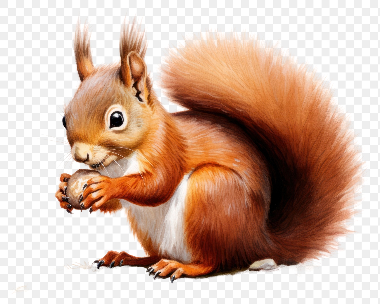 PNG Squirrel rodent animal mammal. | Premium PNG - rawpixel