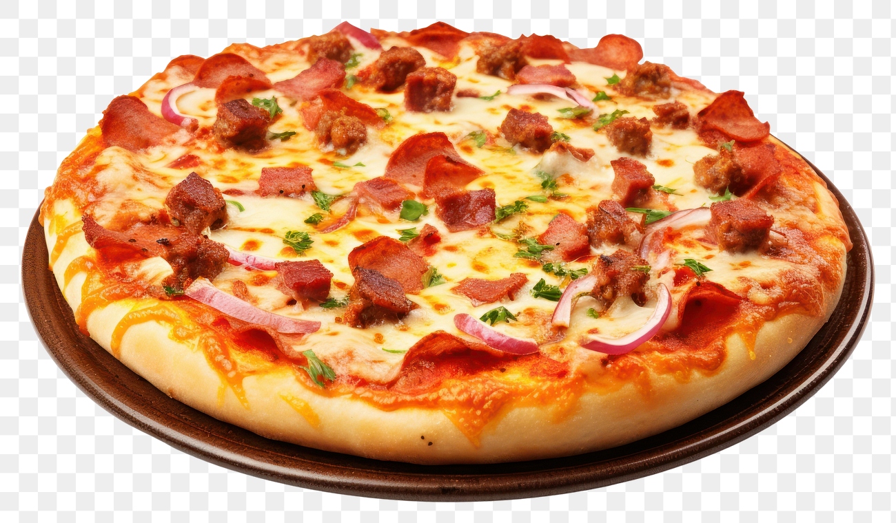 PNG Pizza food transparent background | Premium PNG - rawpixel