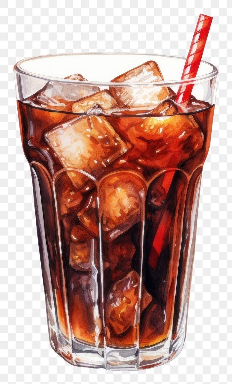 PNG Cocktail drink glass cola. | Premium PNG - rawpixel