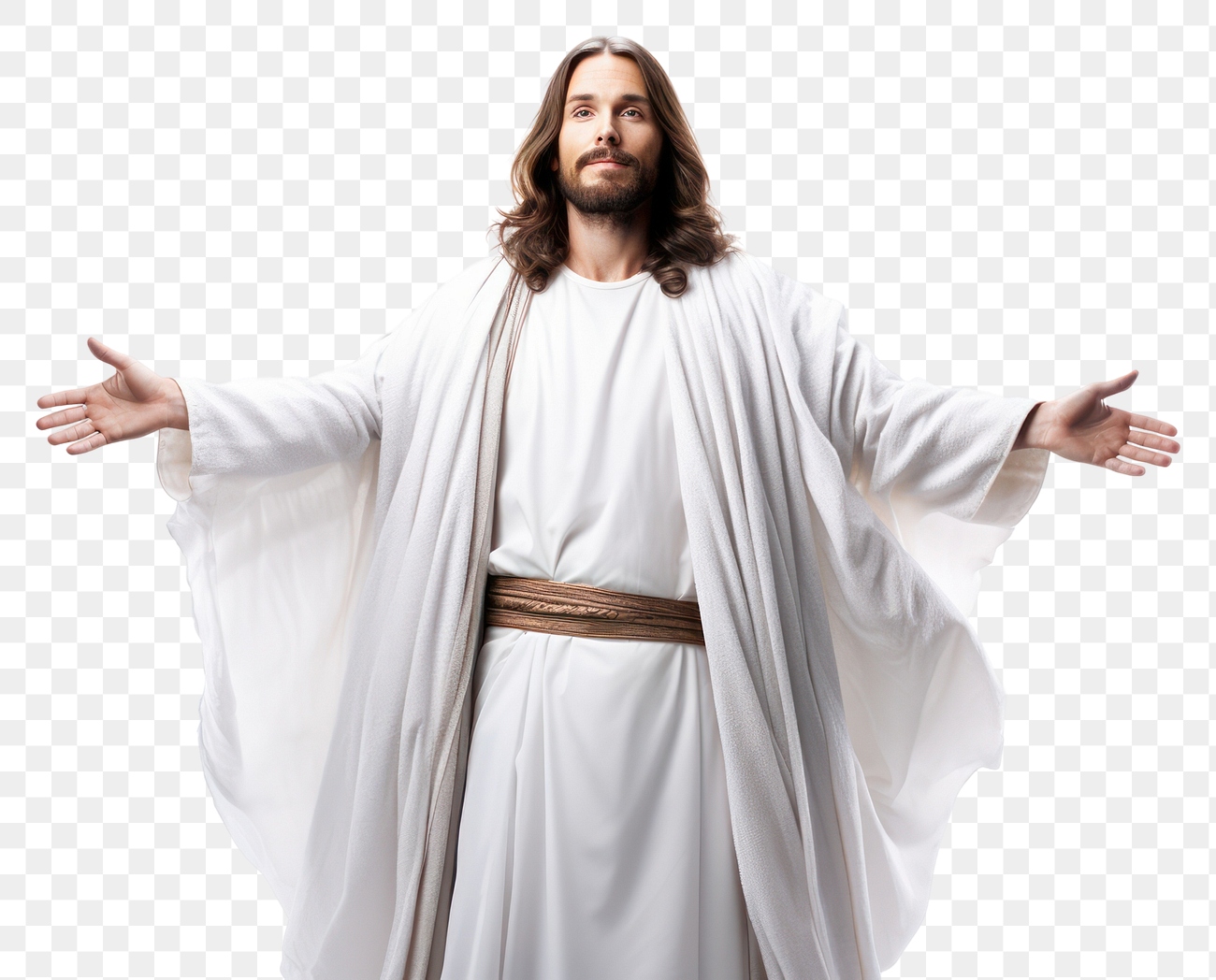 PNG Adult white robe | Premium PNG - rawpixel