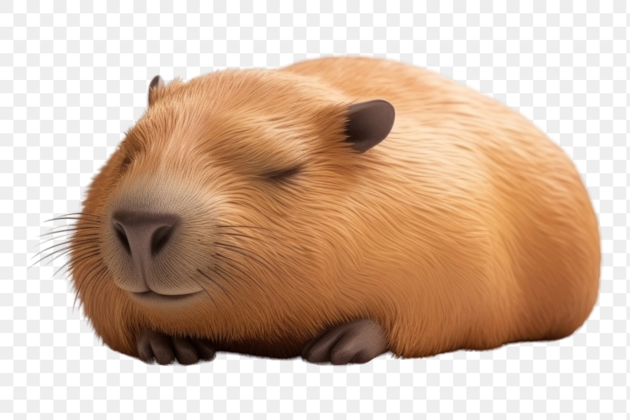 PNG Capybara mammal animal rodent. | Free PNG - rawpixel