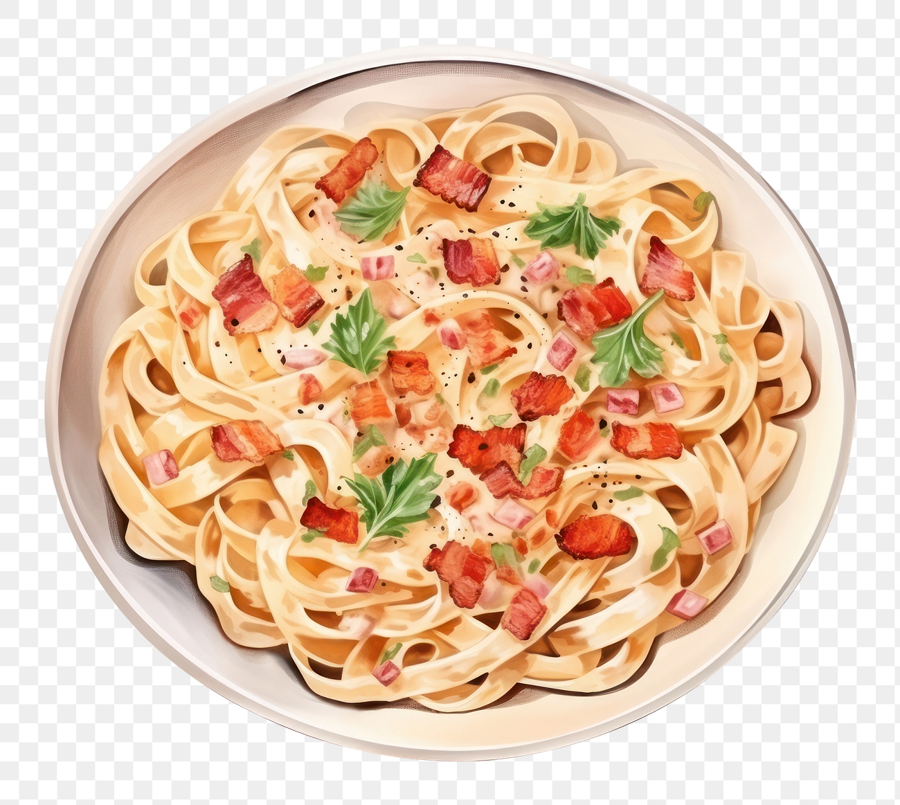 PNG Spaghetti pasta plate food. | Premium PNG - rawpixel