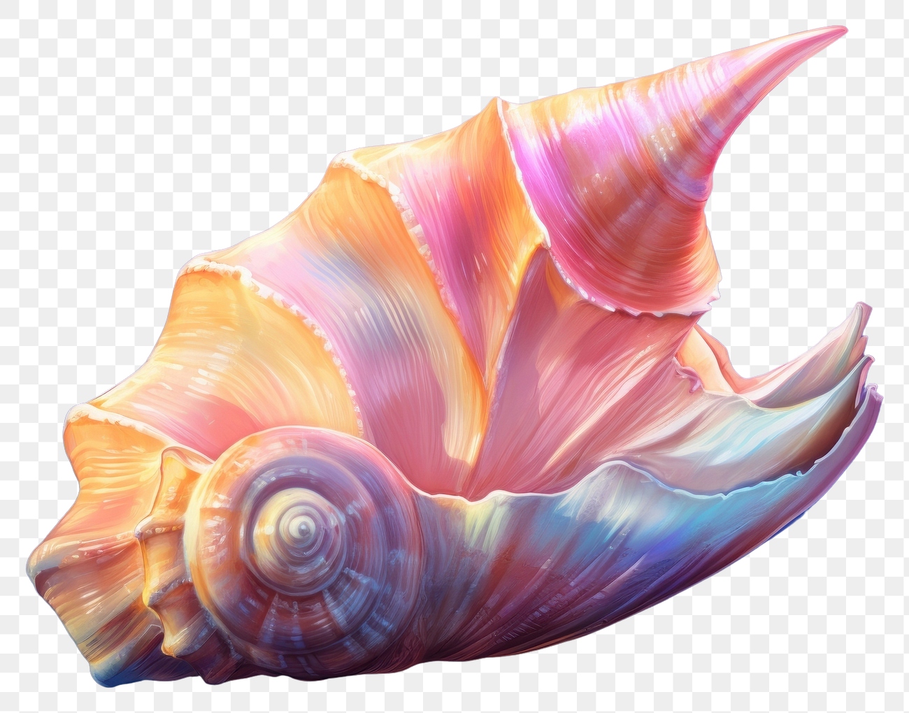 PNG Animal conch shell invertebrate | Premium PNG - rawpixel