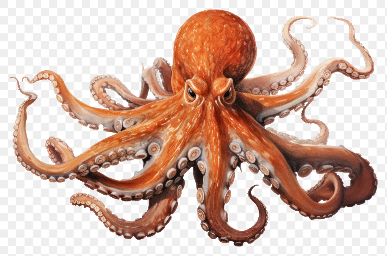PNG Octopus animal wildlife marine | Premium PNG - rawpixel