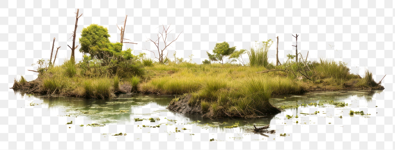 PNG Marsh landscape outdoors nature | Free PNG - rawpixel