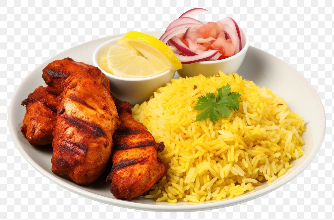 PNG Plate meal food rice. | Premium PNG - rawpixel