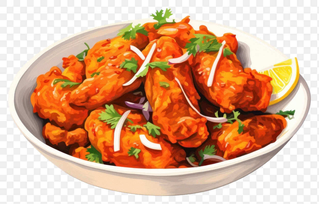 PNG Food dish pakora plate | Premium PNG - rawpixel