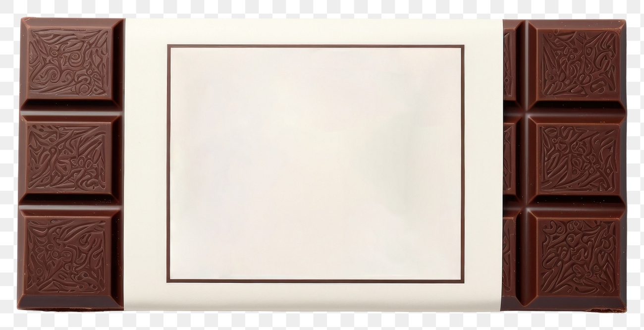 PNG Chocolate rectangle confiture pattern. | Premium PNG - rawpixel