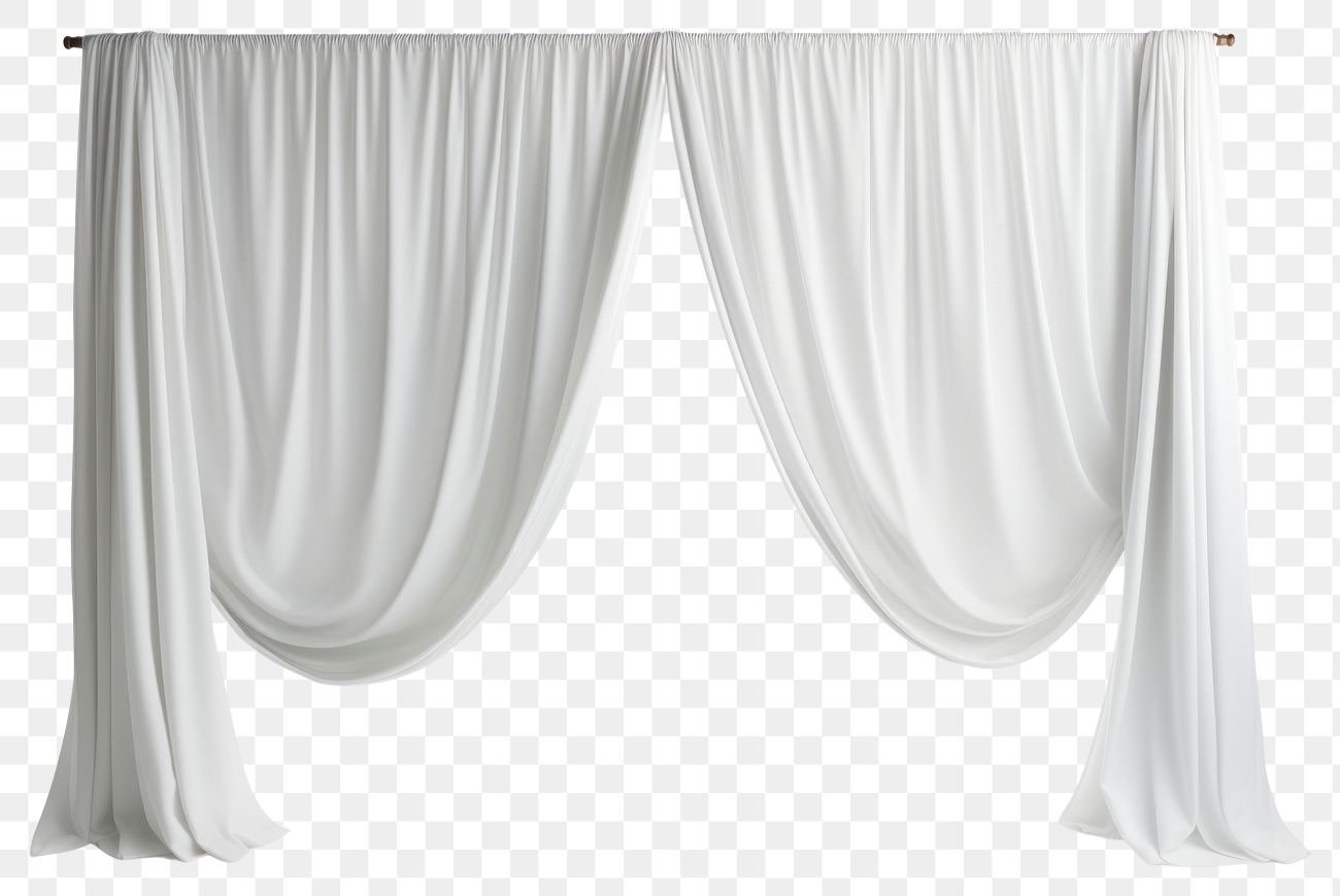 PNG Curtain white transparent background | Premium PNG - rawpixel