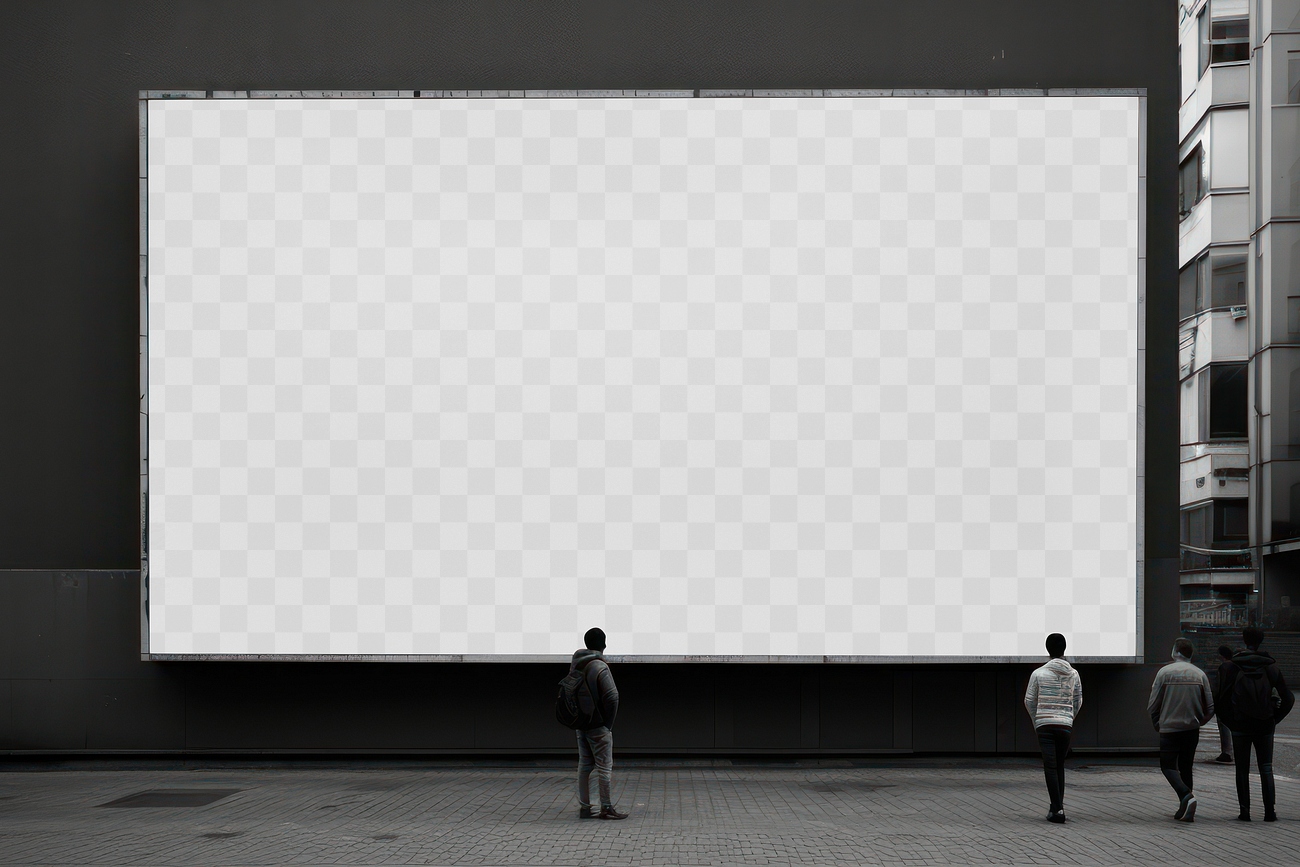 Black wall, png transparent mockup | Premium PNG - rawpixel