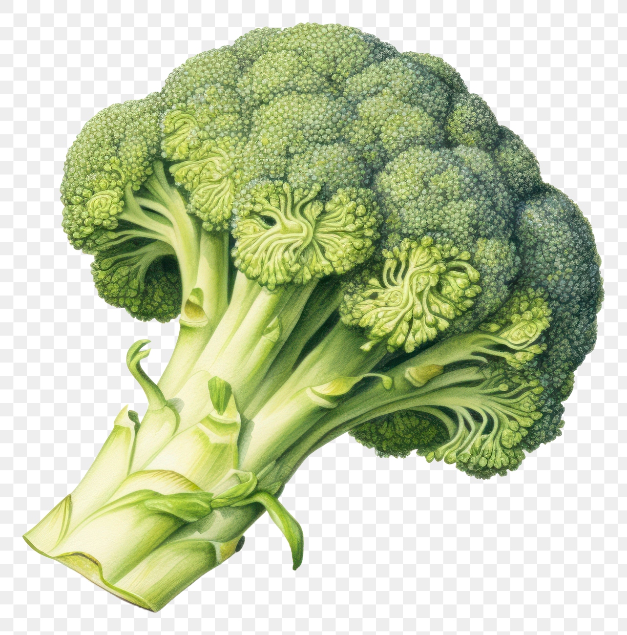 PNG Brocolli vegetable broccoli plant. | Premium PNG - rawpixel
