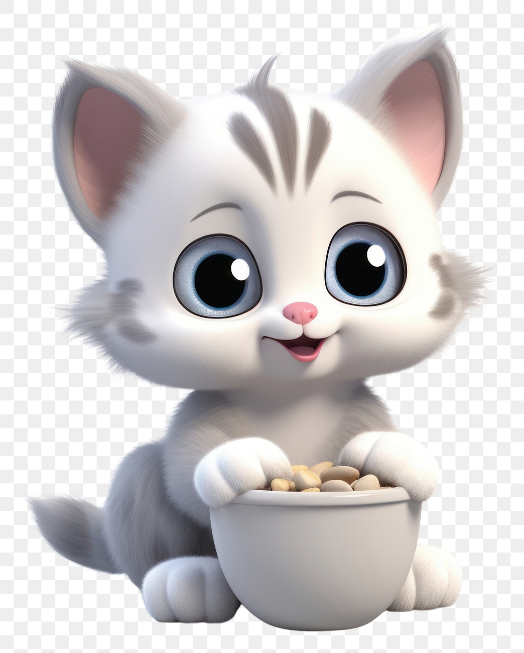 PNG Food cat cartoon mammal | Free PNG - rawpixel