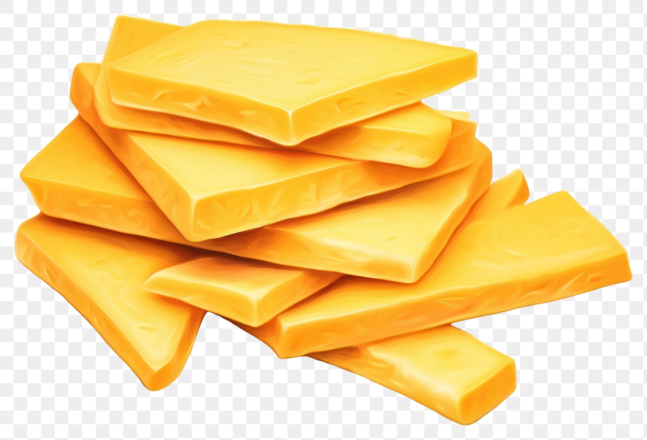 PNG Cheddar Cheese slices cheese | Free PNG - rawpixel