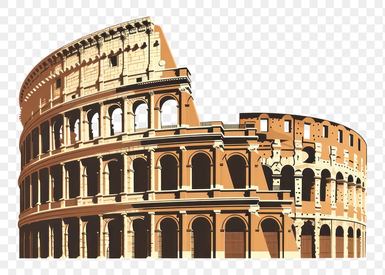 PNG Architecture city amphitheater amphitheatre. | Free PNG - rawpixel