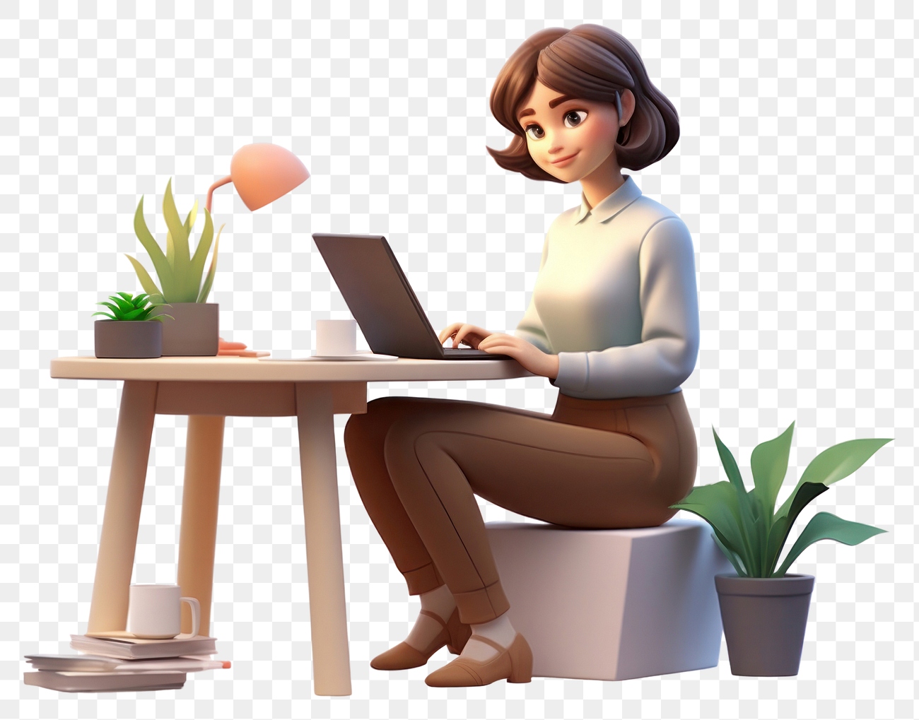 PNG Programmer furniture computer sitting. | Premium PNG - rawpixel