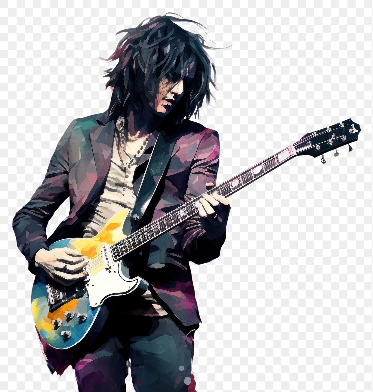 PNG Rockstar singer musician concert | Premium PNG - rawpixel