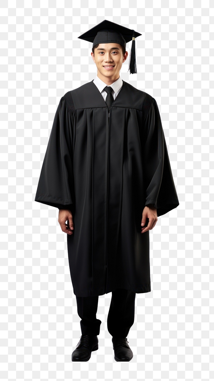 PNG plain-looking graduate man graduation | Free PNG - rawpixel