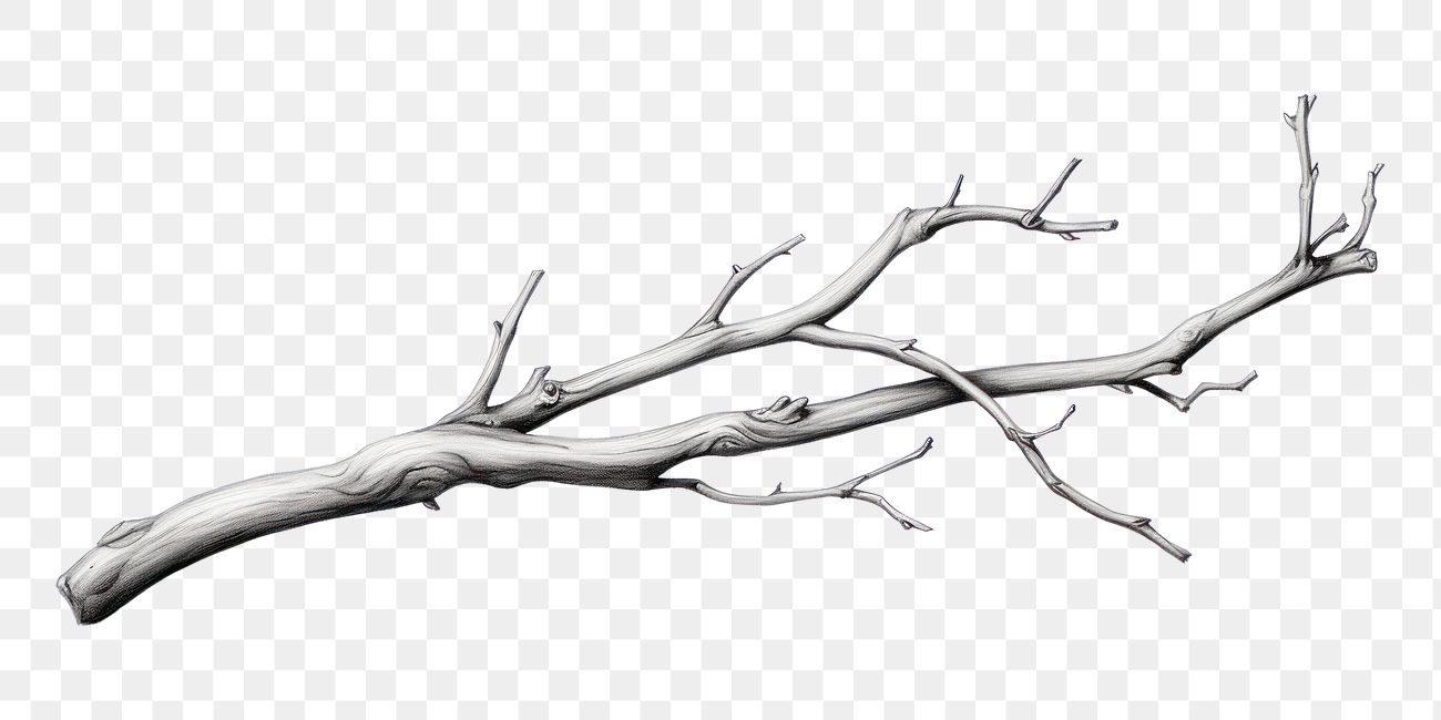PNG Twig drawing sketch twig. | Premium PNG - rawpixel