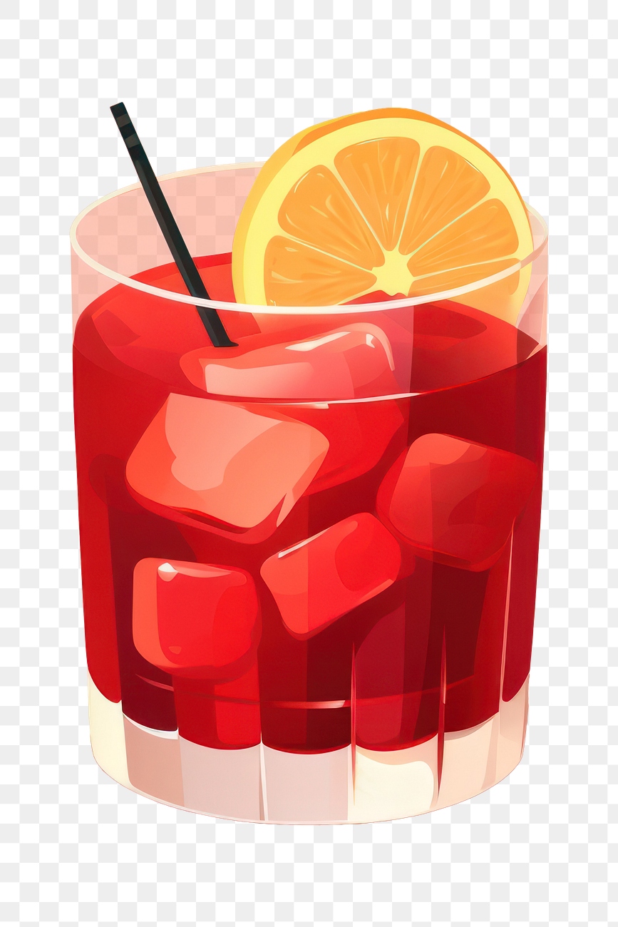 PNG Ruby Red Spritz cocktail | Free PNG - rawpixel