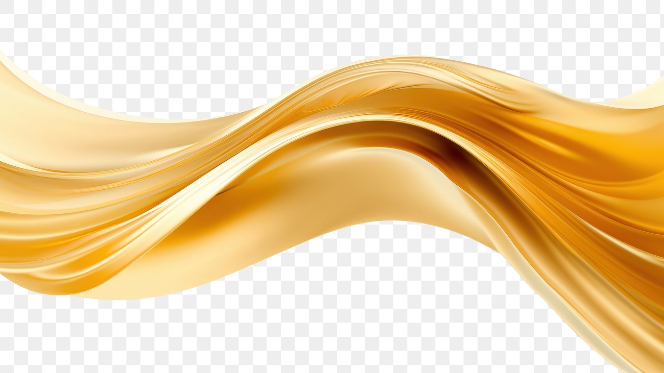 PNG Abstract waves gold | Free PNG - rawpixel