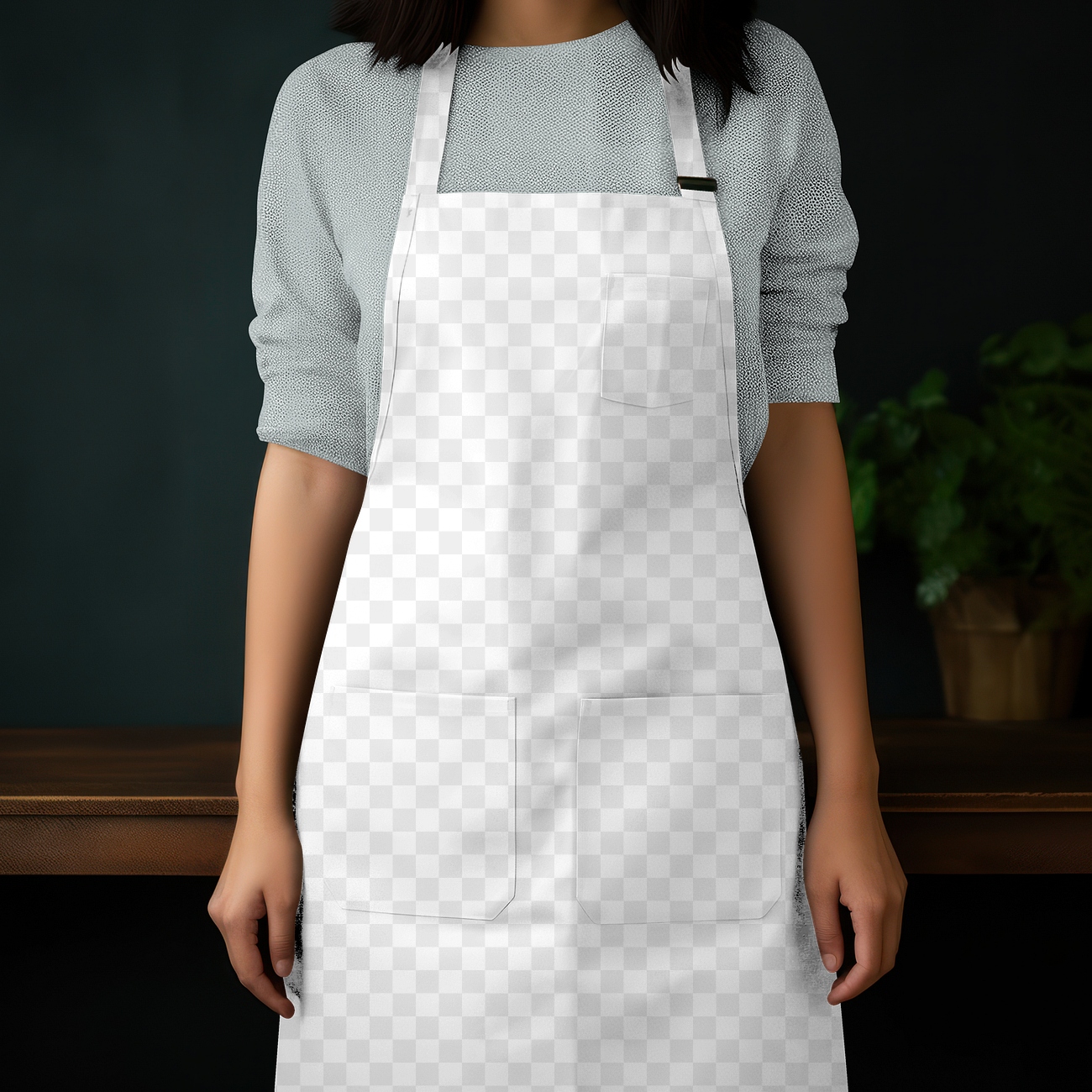Apron png transparent mockup | Premium PNG - rawpixel