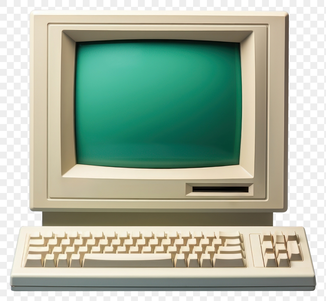 PNG Vintage computer screen electronics | Free PNG - rawpixel