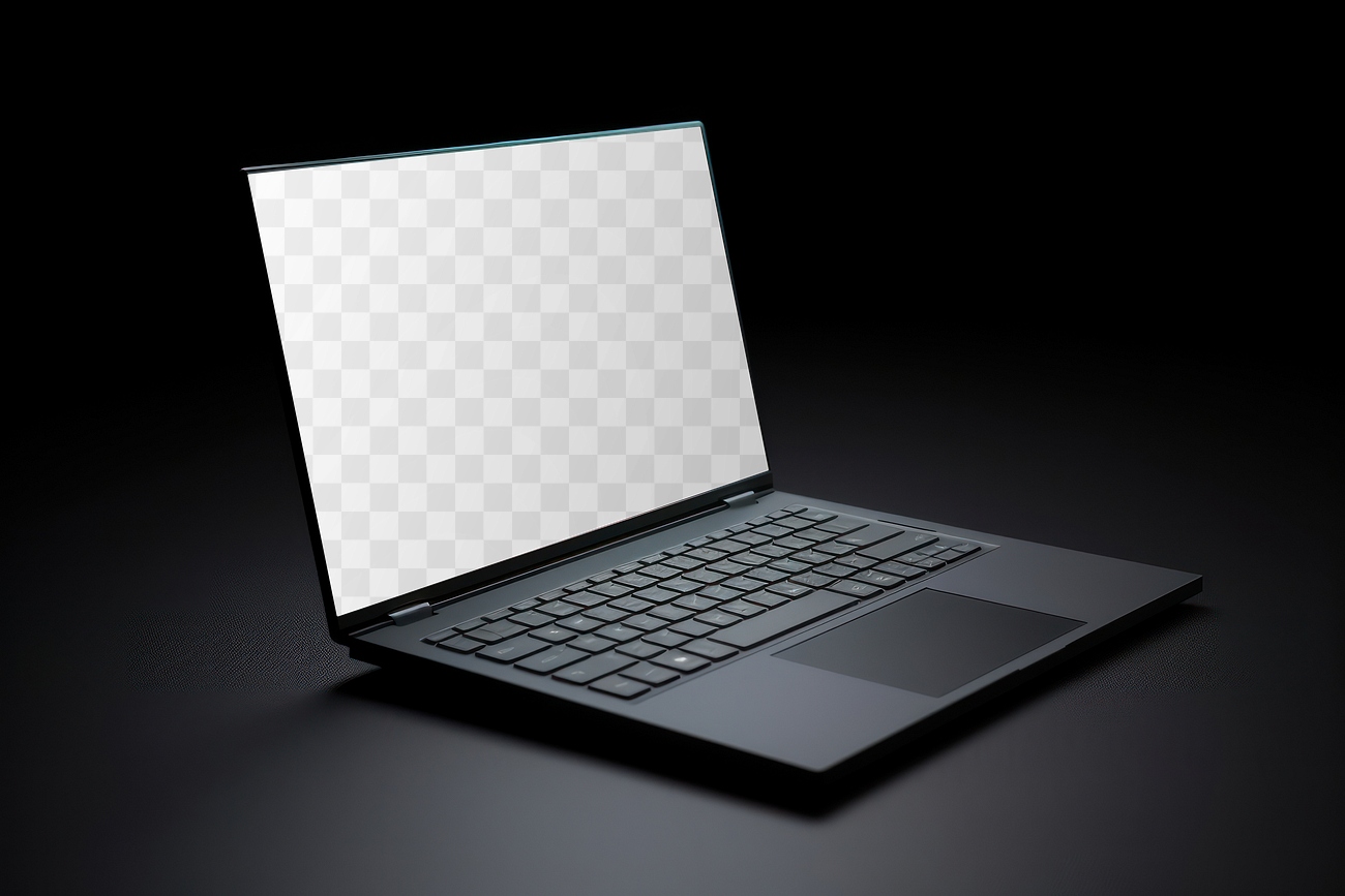 Laptop screen png mockup, transparent | Premium PNG - rawpixel