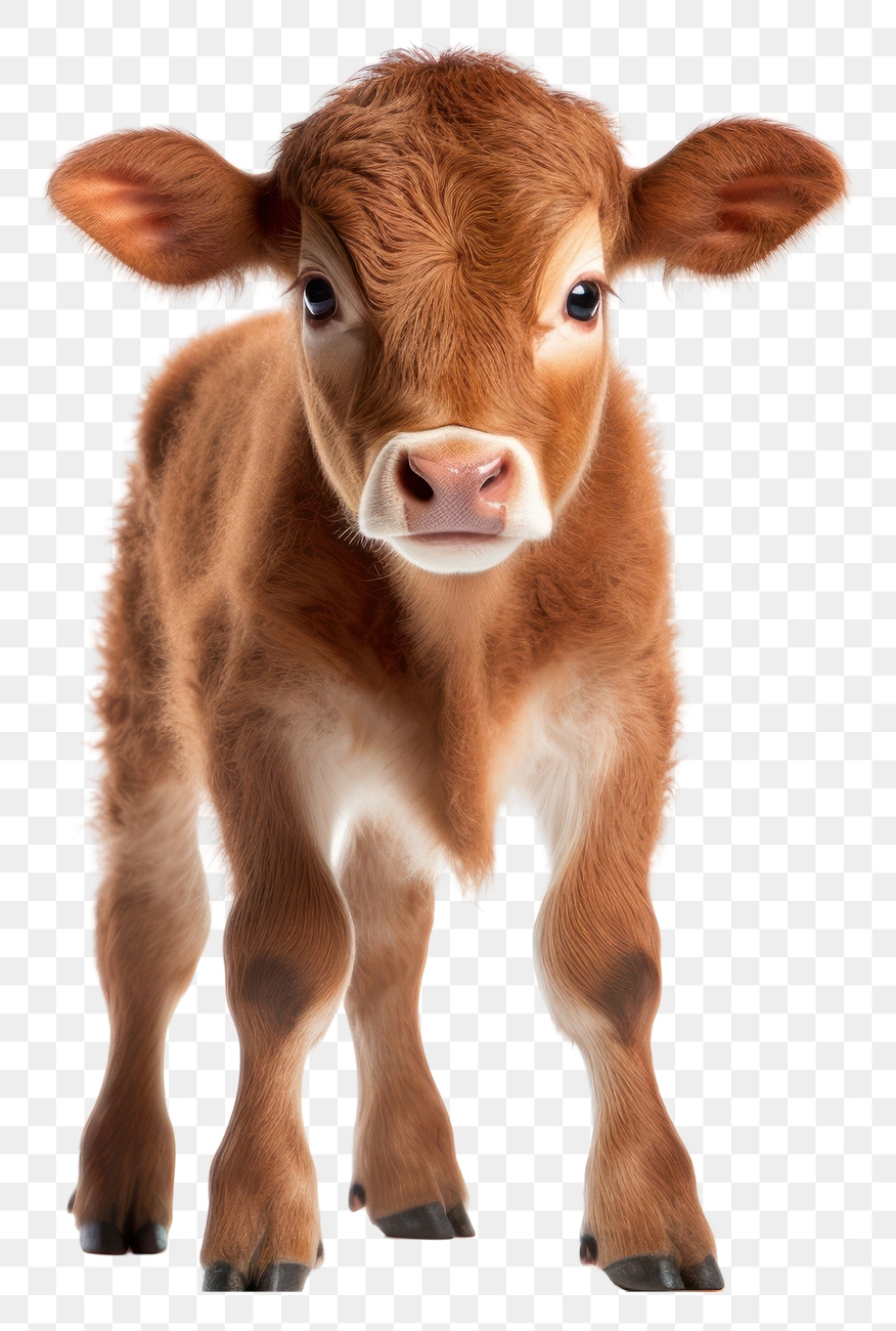 PNG Calf livestock mammal animal. | Free PNG - rawpixel