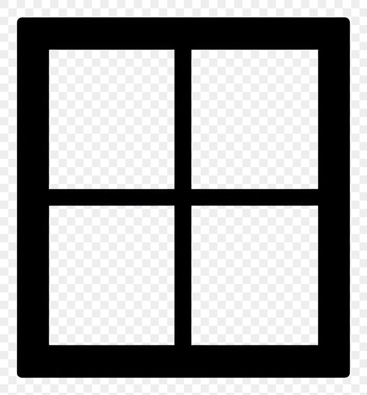 PNG A square window icon | Free PNG - rawpixel