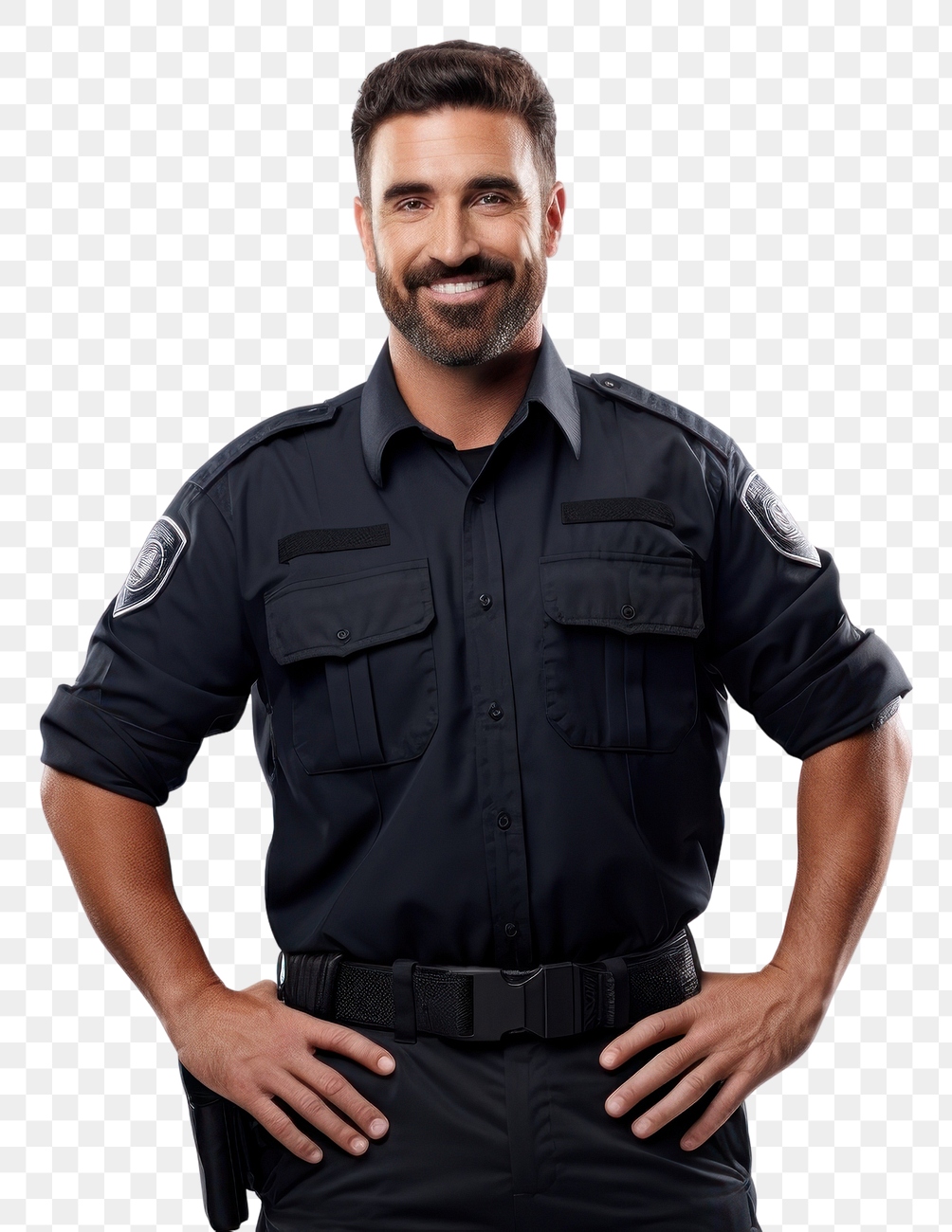 PNG Police man smiling adult | Premium PNG - rawpixel