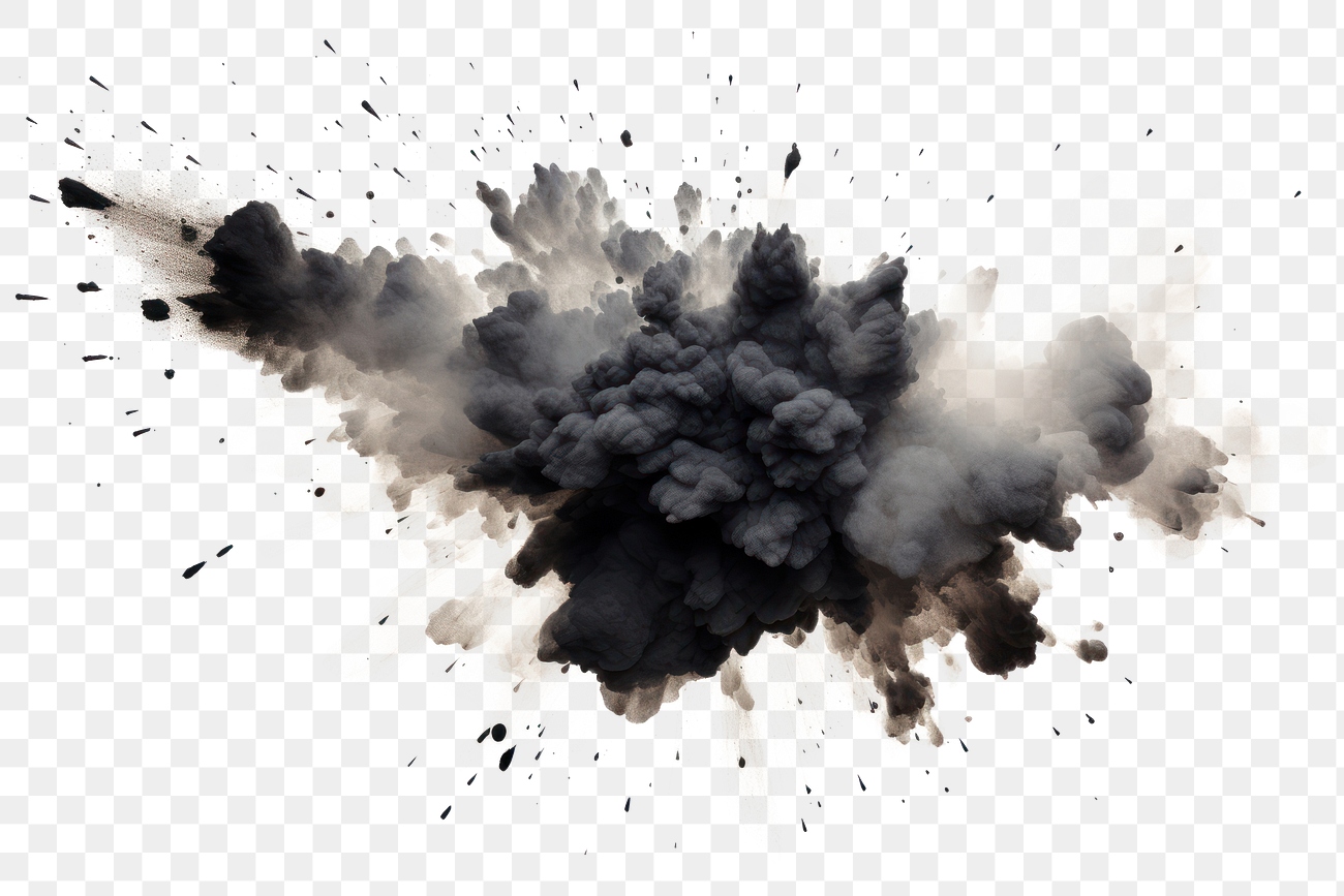 PNG Explosion smoke white background | Premium PNG - rawpixel