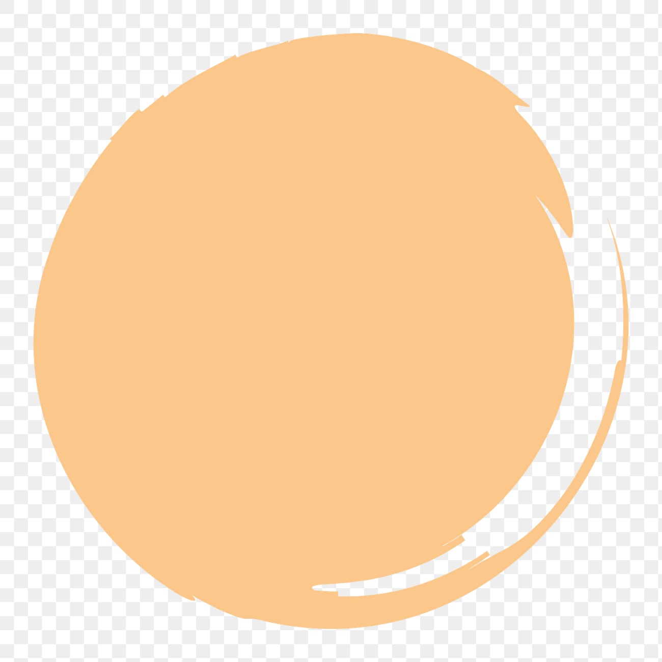 Orange circle shape png, transparent | Premium PNG - rawpixel