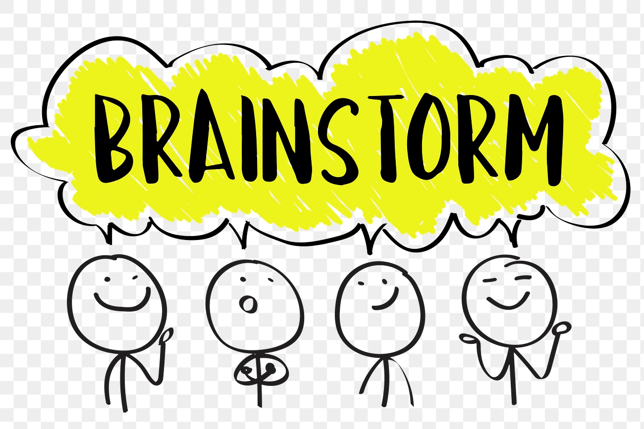 PNG Cartoons brainstorming, illustration, collage | Premium PNG - rawpixel