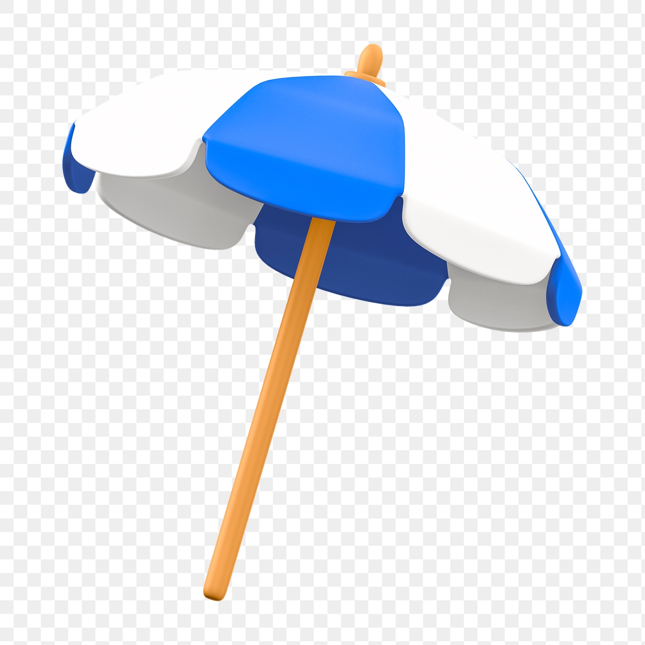 Beach umbrella png sticker, summer | Premium PNG - rawpixel