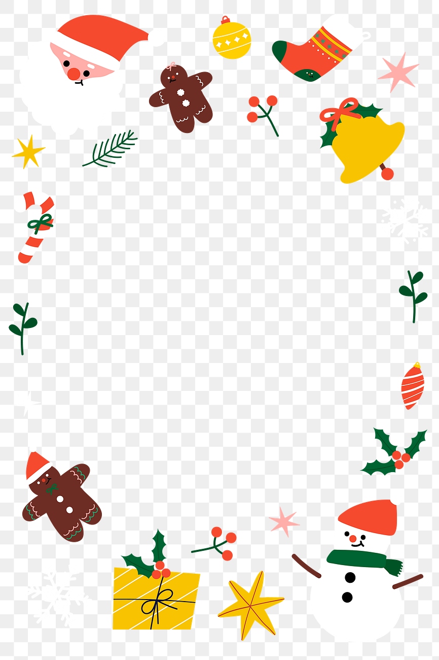 Png cute Christmas design border | Premium PNG - rawpixel
