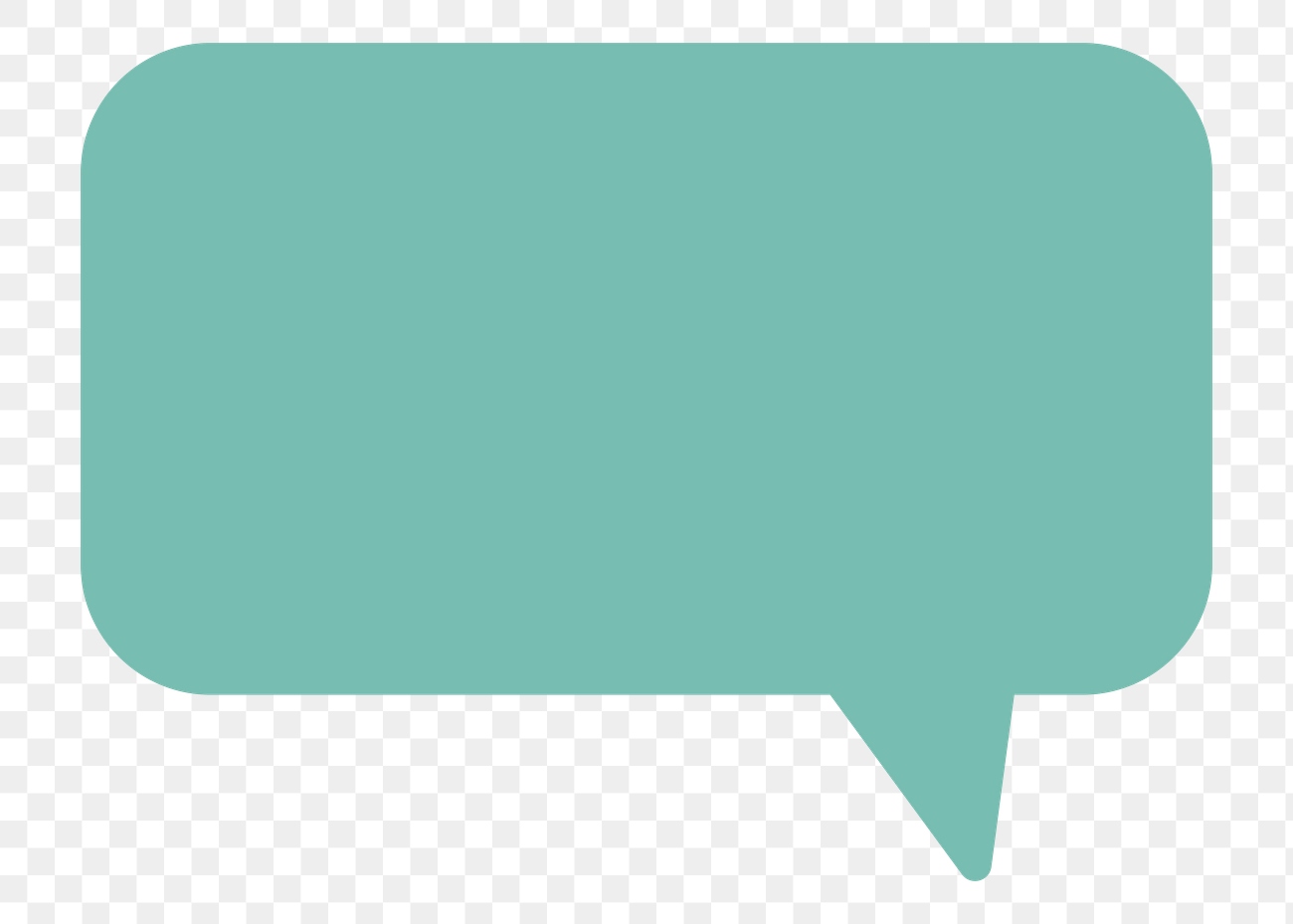 Png green chat box, transparent | Premium PNG - rawpixel