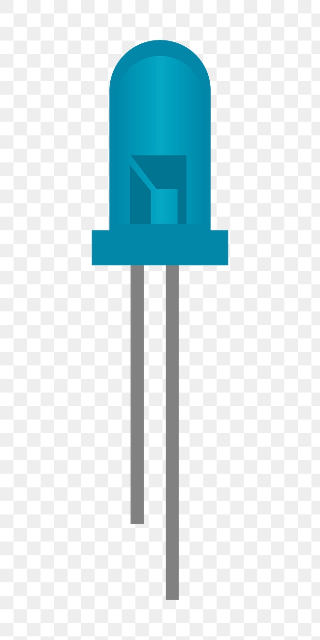 Blue led icon png illustration, | Free PNG - rawpixel