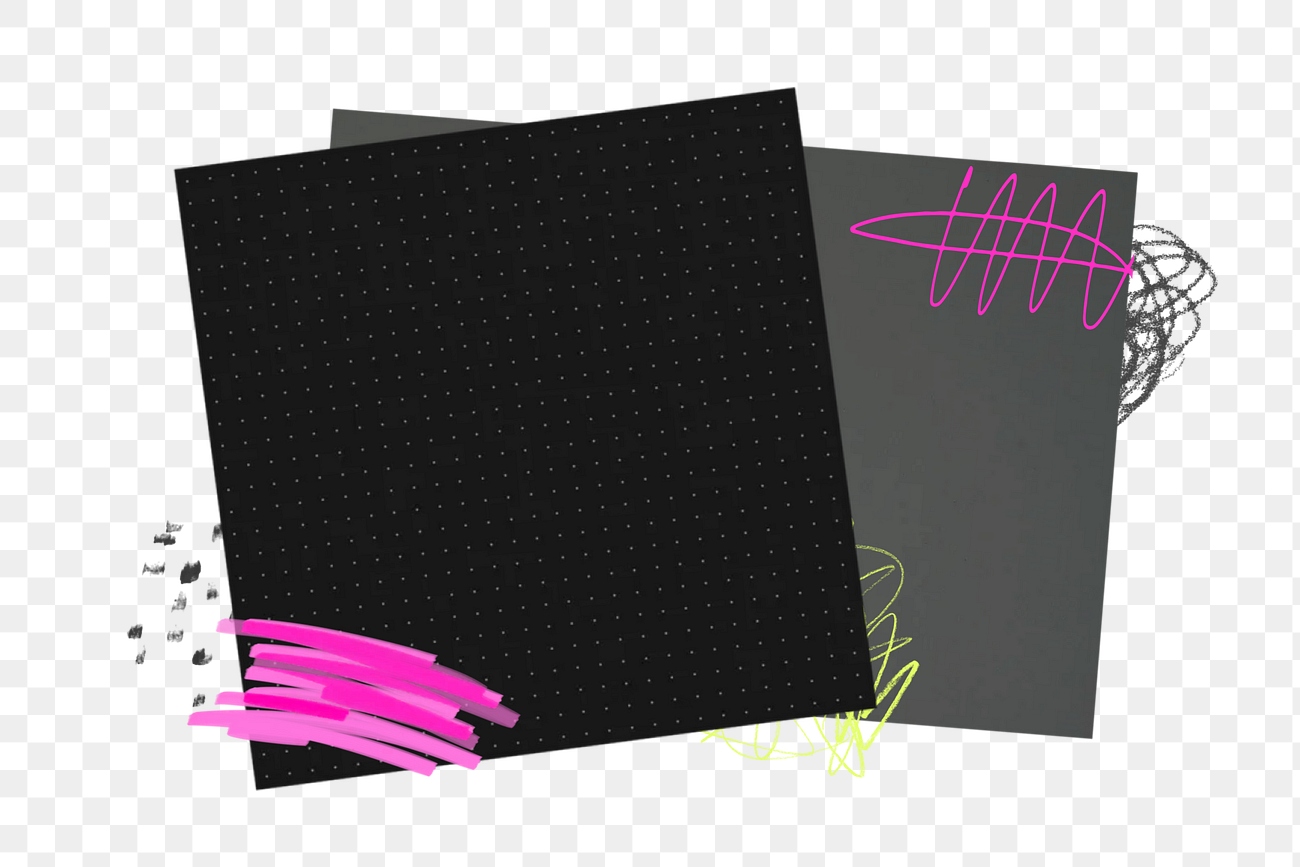 Black note paper png, abstract | Premium PNG - rawpixel