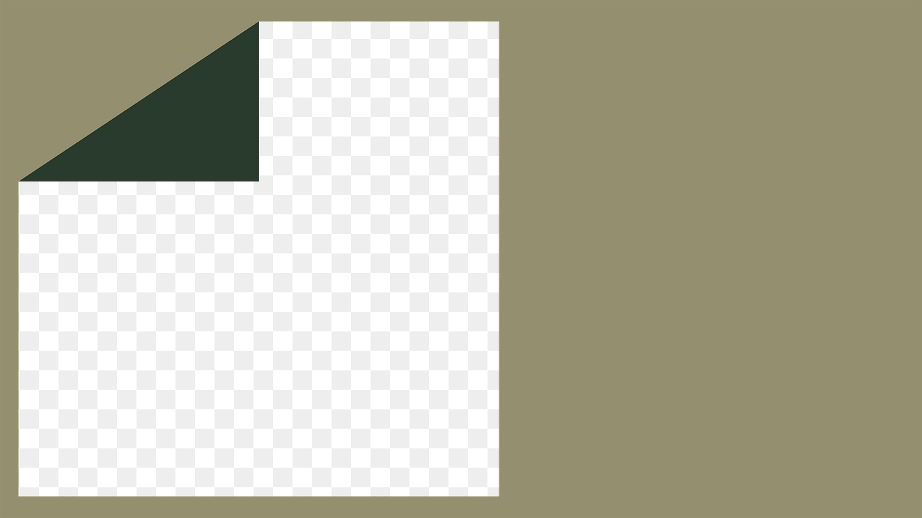 Folded paper png frame, transparent | Premium PNG - rawpixel