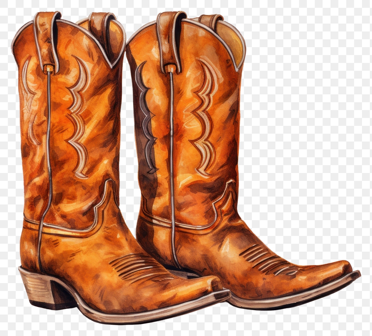 PNG Cowboy boots footwear shoe | Premium PNG - rawpixel