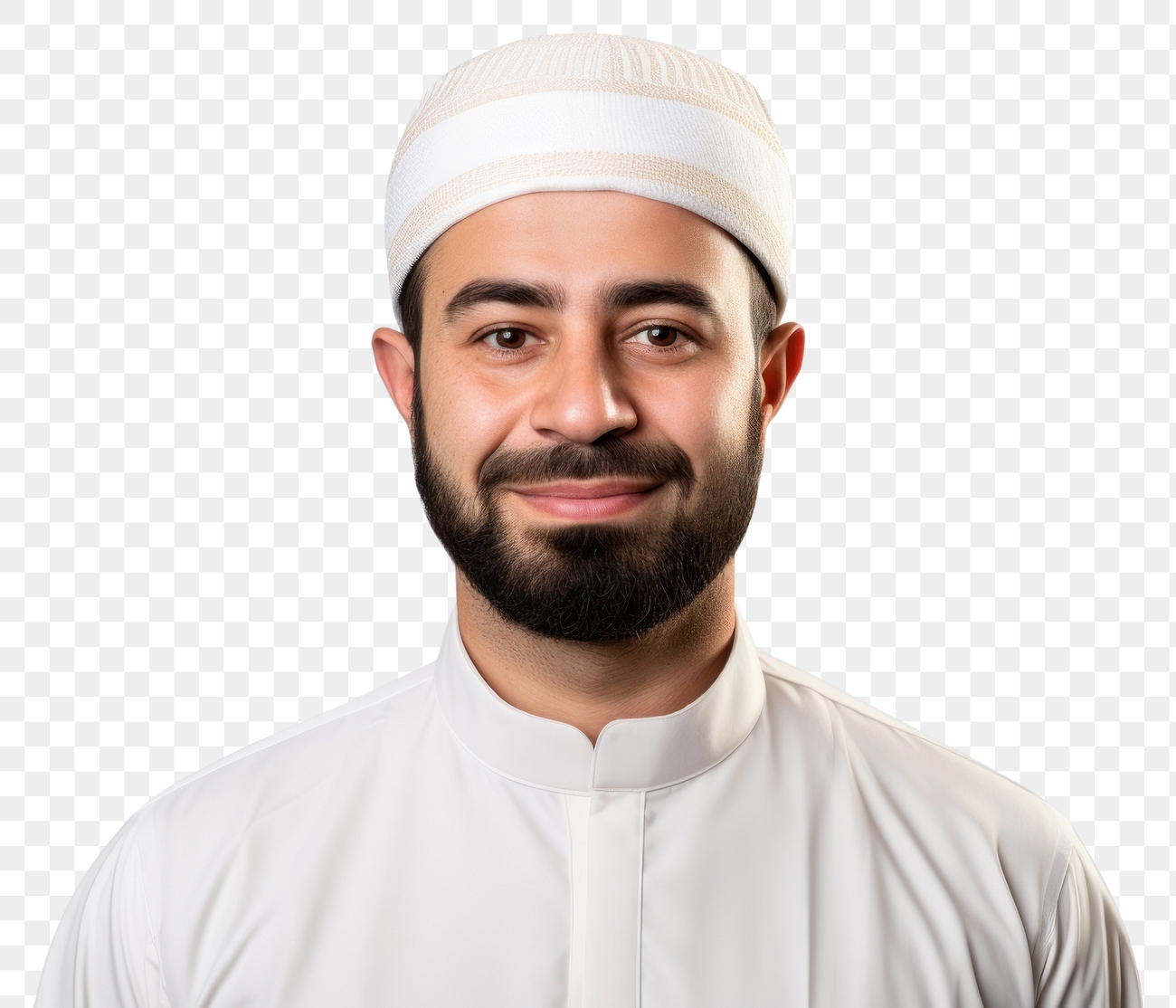 PNG Muslim man smile portrait | Premium PNG - rawpixel