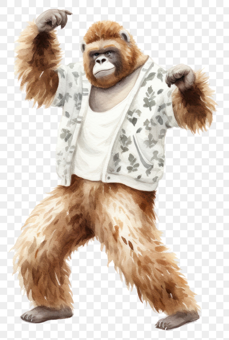 PNG Animal mammal monkey ape | Free PNG - rawpixel