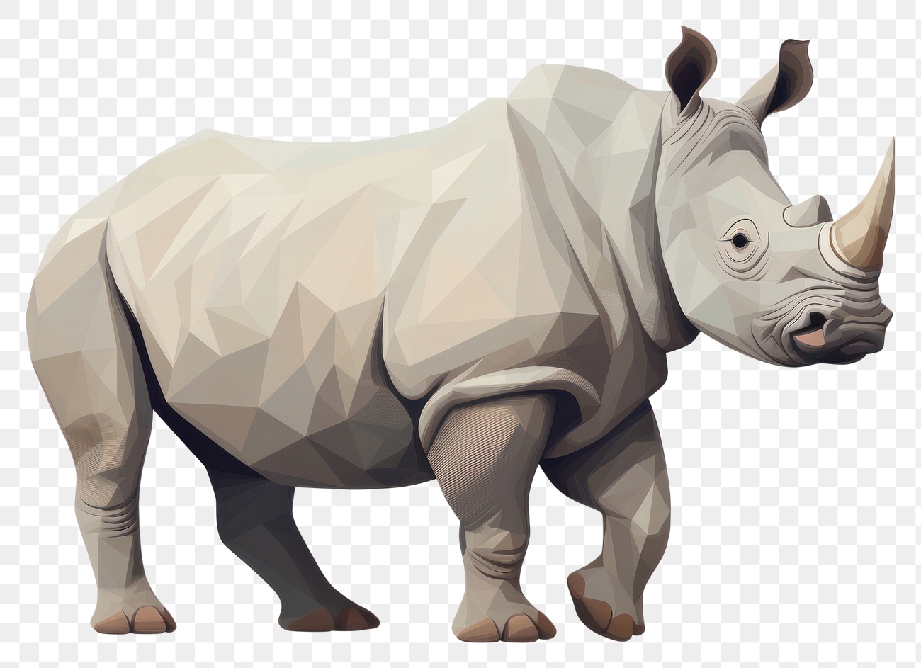 PNG Rhinoceros animal mammal standing. | Free PNG - rawpixel