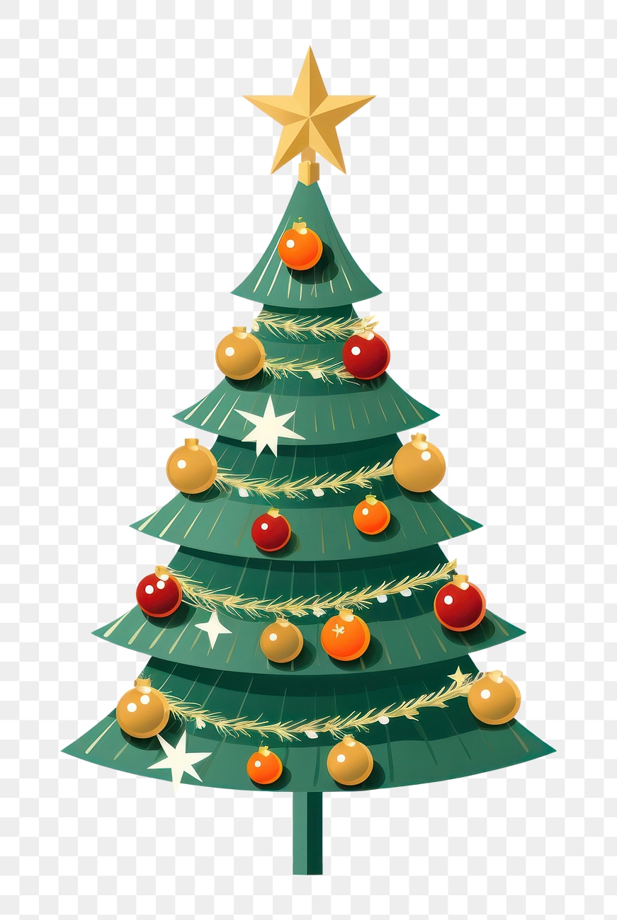 PNG Christmas decoration festival tree. | Free PNG - rawpixel