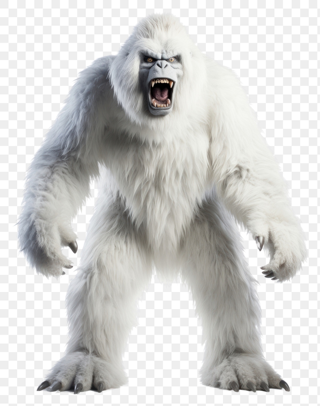 PNG Yeti angry mammal monkey | Free PNG - rawpixel