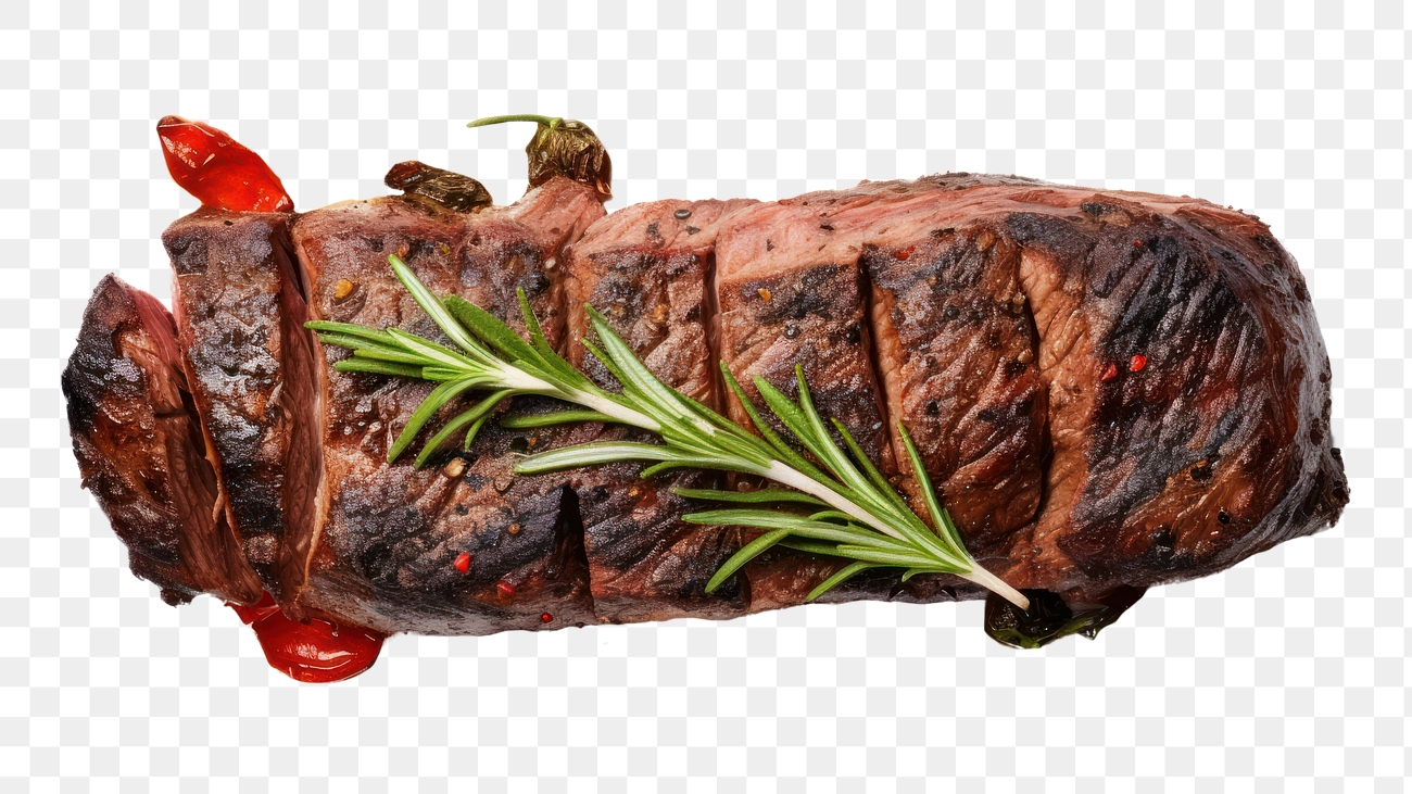 PNG Tenderloin steak beef grilled. | Free PNG - rawpixel