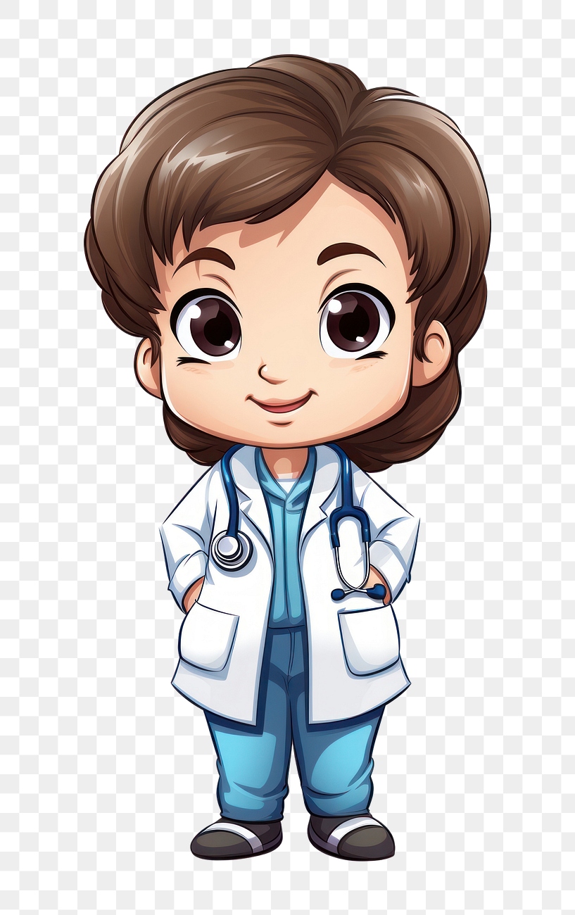 PNG Hospital staff cartoon stethoscope | Free PNG - rawpixel
