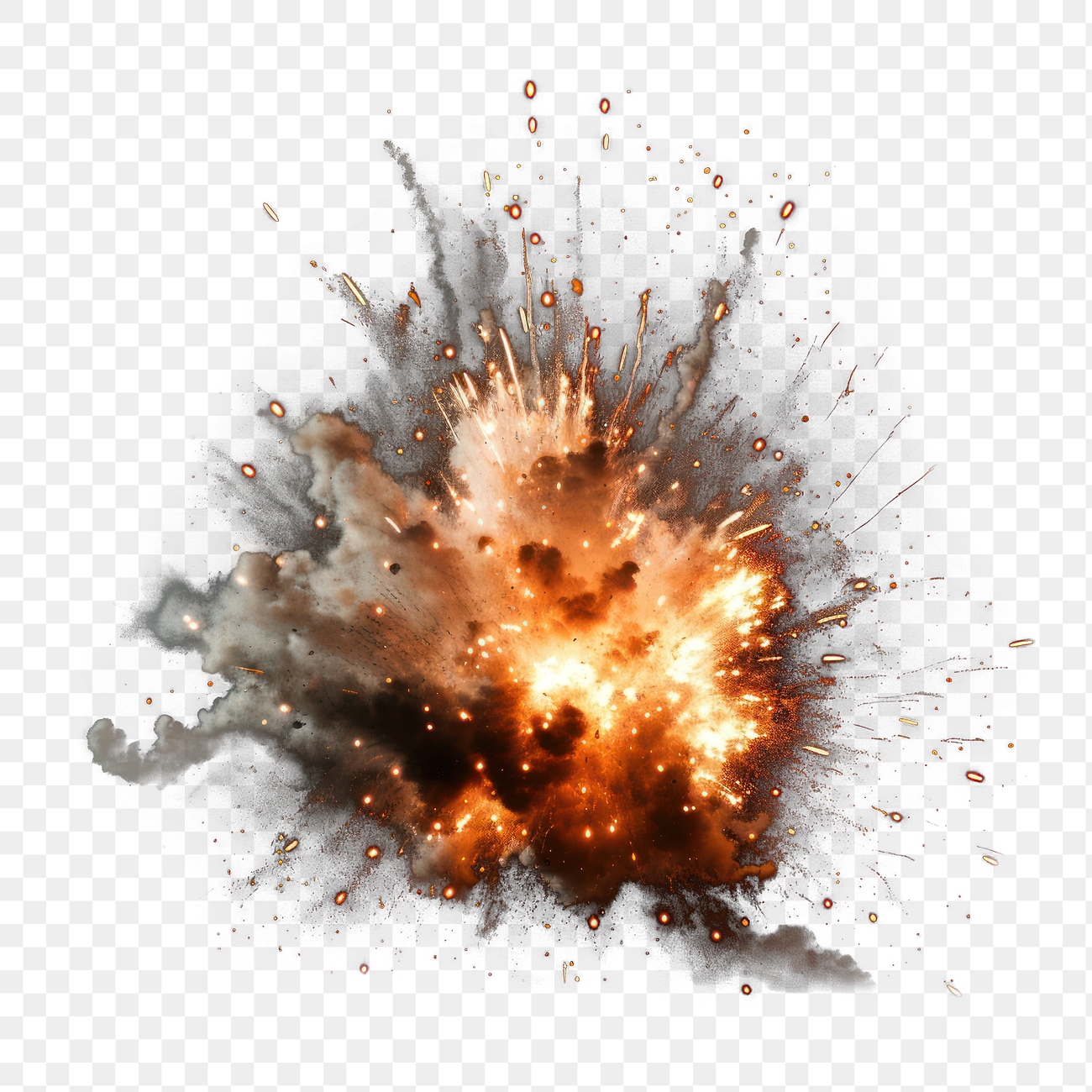 PNG Explosion bomb effect, transparent | Premium PNG - rawpixel